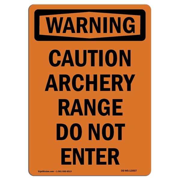 Signmission Safety Sign, OSHA WARNING, 10 Signmission Safety Sign, OSHA WARNING, 10